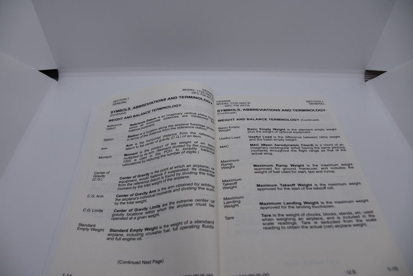 Cessna 172S G1000 Pilot Operating Handbook (Total 308 Pages) 172S NAV – Flight Training Shop (FTS)